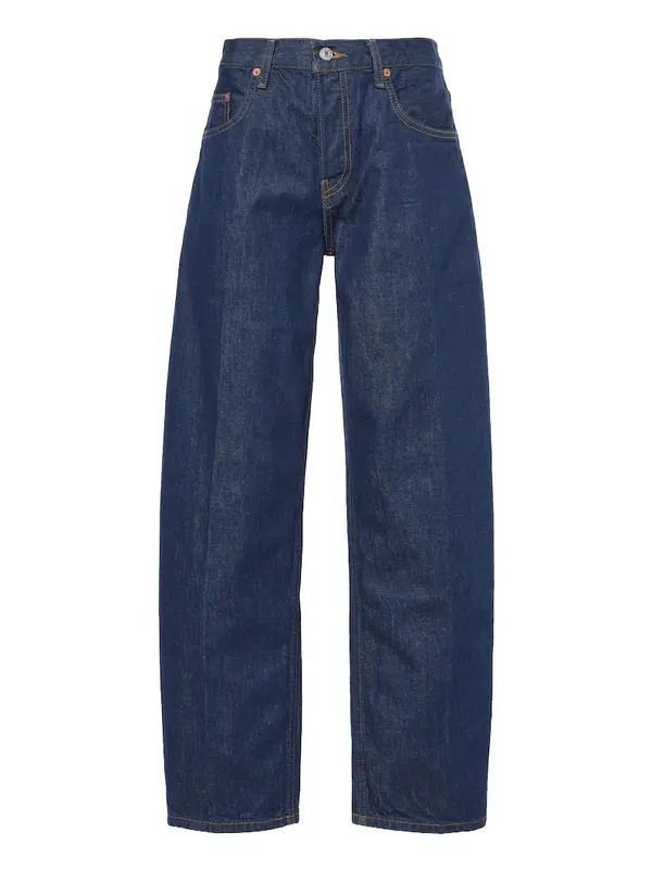 RE/DONE Wide Taper Wide-leg Jeans - Blue