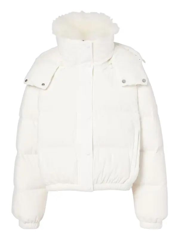 YVES SALOMON Doudoune 58cm Ski Jacket - White