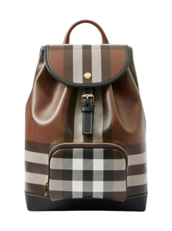 Burberry - Check Backpack