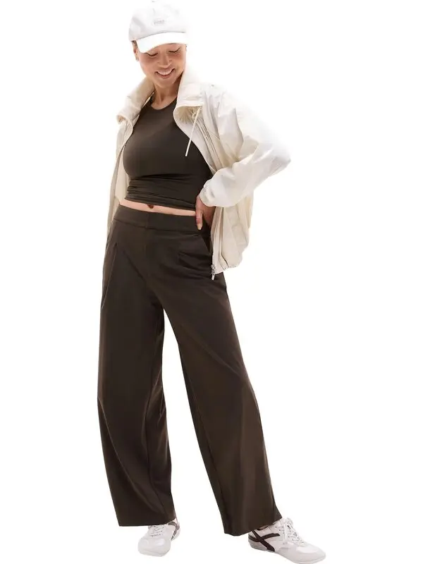 Athleta Pinnacle High-rise Trousers - Truffle
