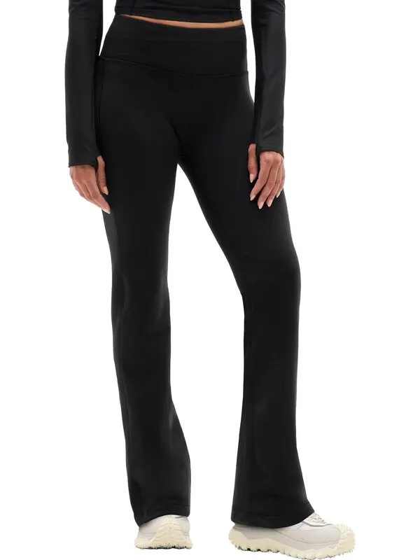 Athleta Altitude Fleece Lined High Rise Pant - Black