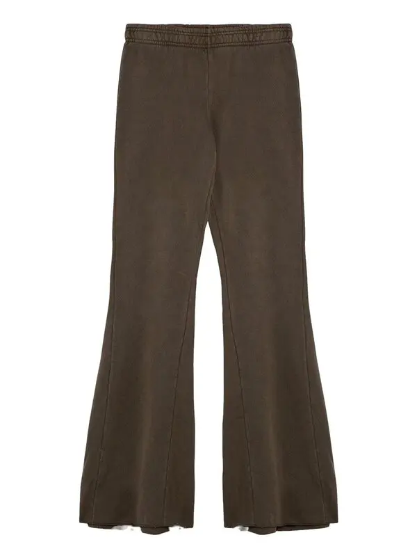 ENTIRE STUDIOS Organic Cotton Flared Trousers - Green