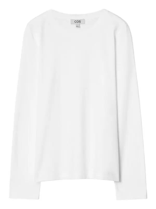Cos 24/7 Long-sleeved T-shirt - White