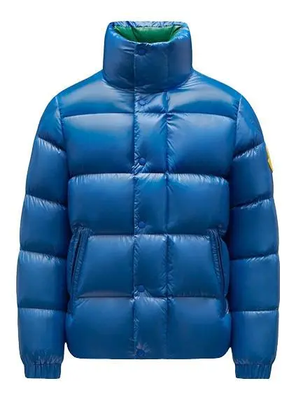 Moncler Dervo Short Down Jacket - Blue