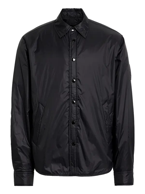 Rag & Bone Clark Padded Shell Overshirt - Black