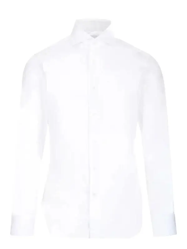 BARBA NAPOLI Cotton Shirt - White