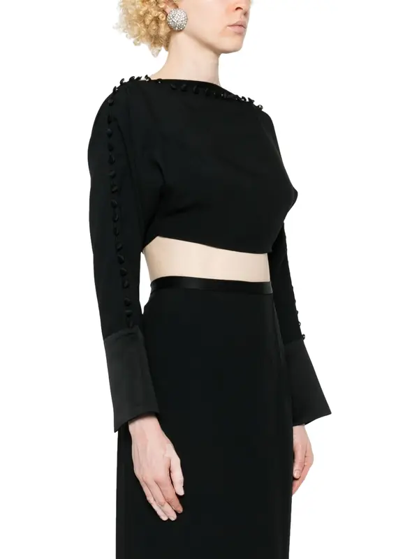 TALLER MARMO Mila Blouse - Black