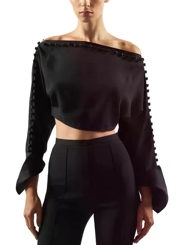 TALLER MARMO Mila Blouse - Black