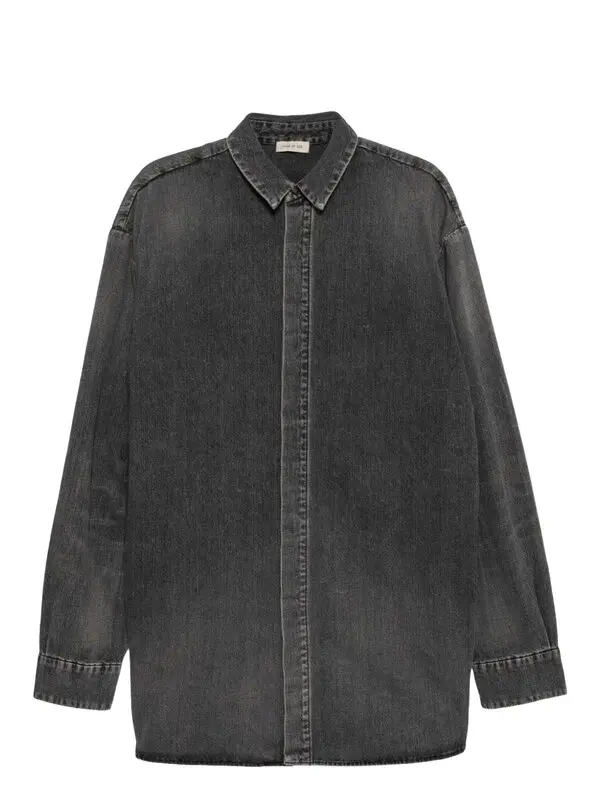 Fear Of God Denim Shirt - Black