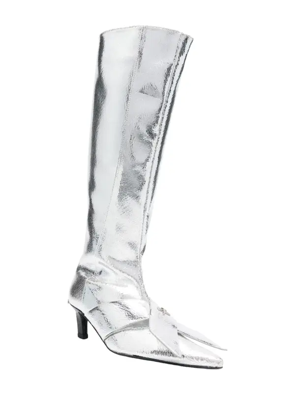 GMBH 60mm Zina Boots - Silver