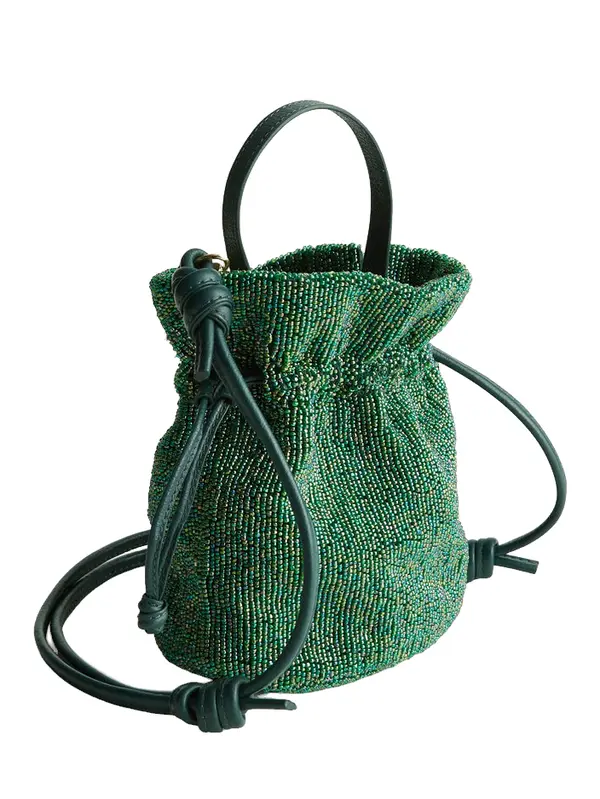 VERA BRADLEY Wicked Tilden Drawstring Crossbody Bag - Green