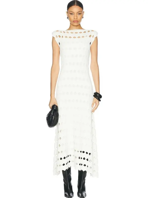 Rachel Gilbert Quinlan Dress - Ivory