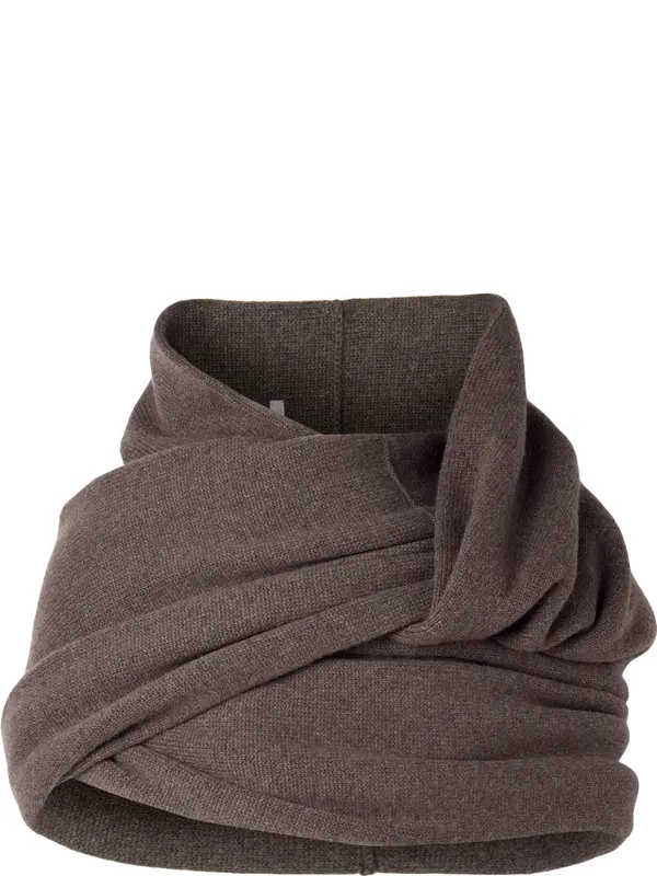 Rick Owens Triple Donut Convertible Cashmere Sweater - Neutrals