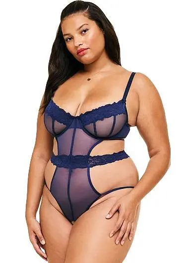 Victoria's Secret Adore Me Sawyer Bodysuit - Blue