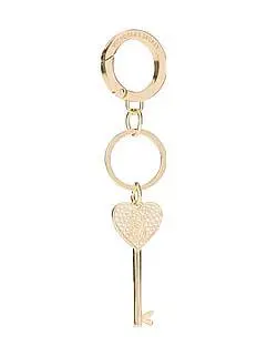 Victoria's Secret Bag Charm Keychain - Gold