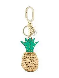 Victoria's Secret Bag Charm Keychain - Green