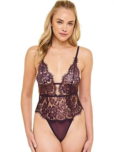 Victoria's Secret Adore Me Anushka Bodysuit - Grey