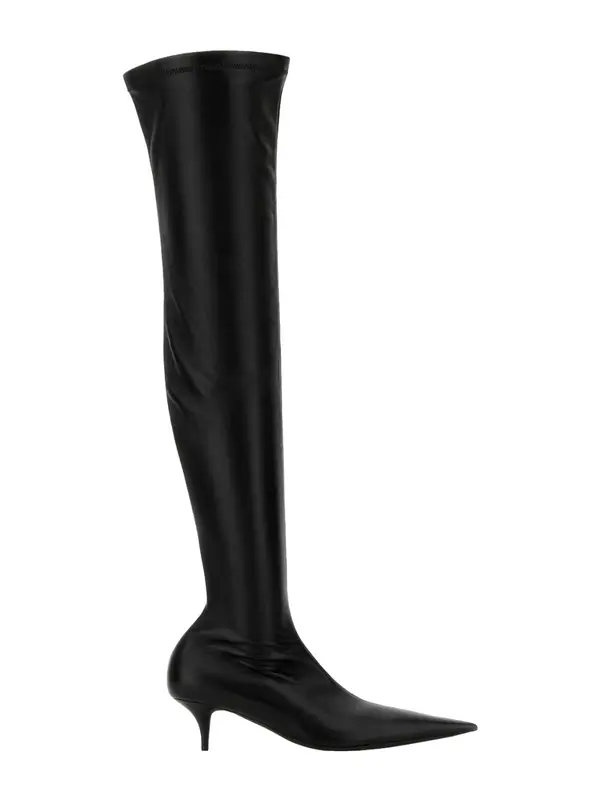Balenciaga 50mm Avenue Boots - Black