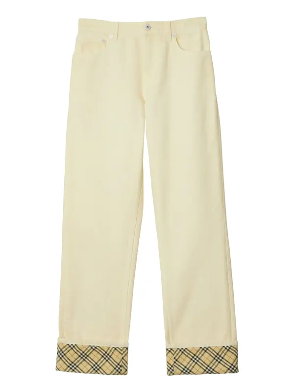 Burberry Straight-leg Jeans - Neutrals