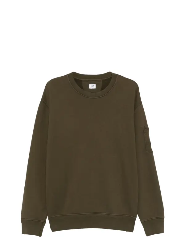 C.P. COMPANY Lens-detail Sweatshirt - Green