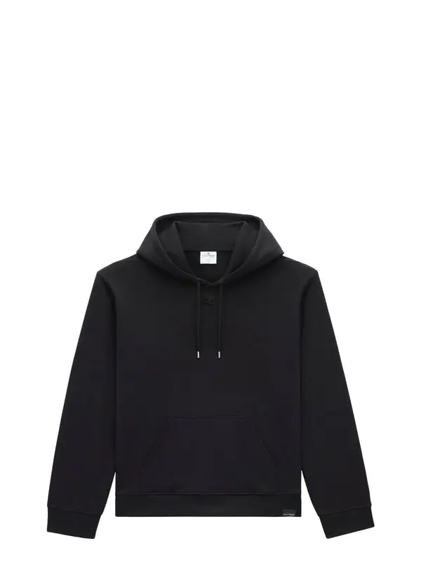 COURREGES Ac Fleece Hoodie - Black