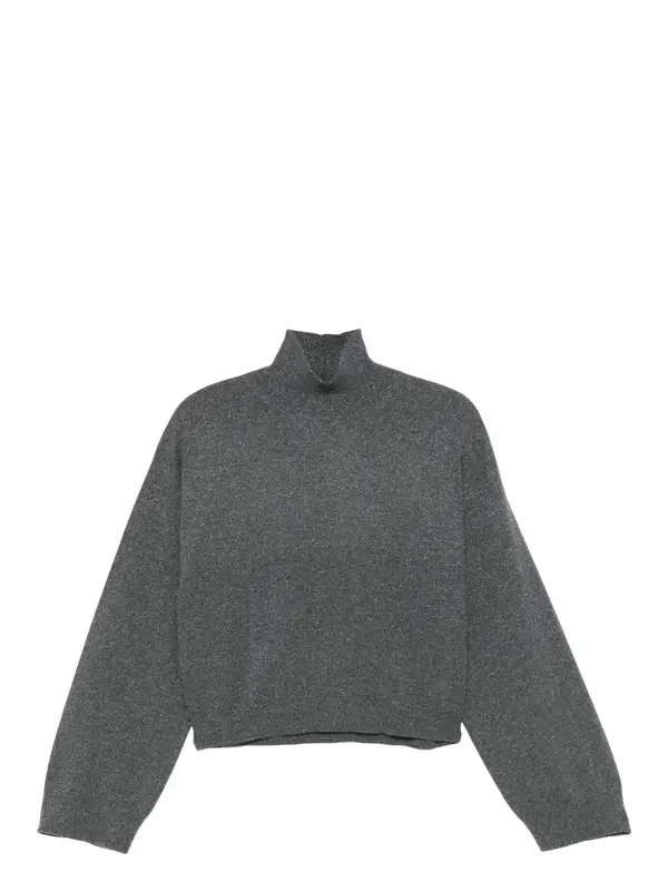 Fabiana Filippi Lurex Sweater - Grey