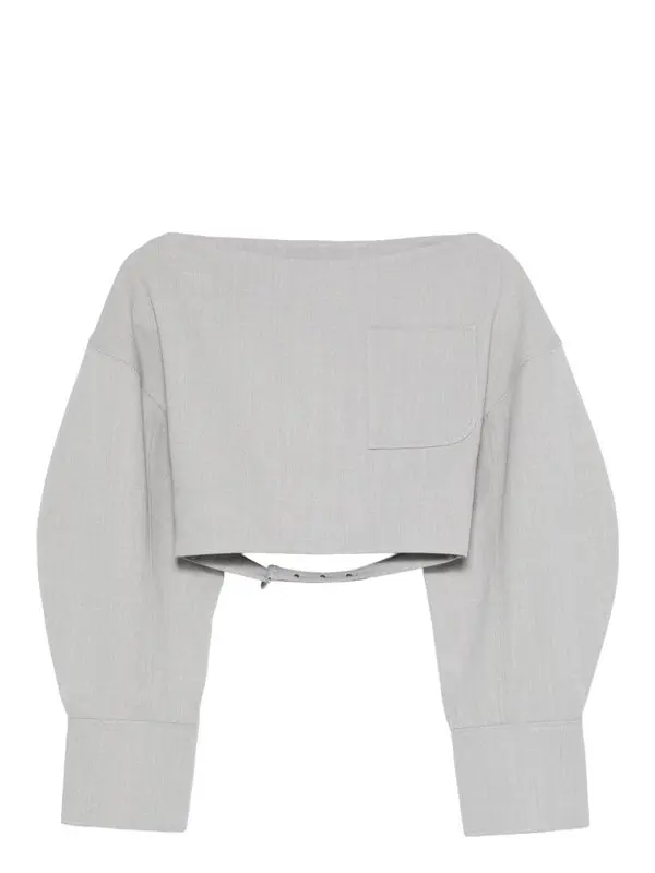 Jacquemus Le Haut Casaco Top - Grey