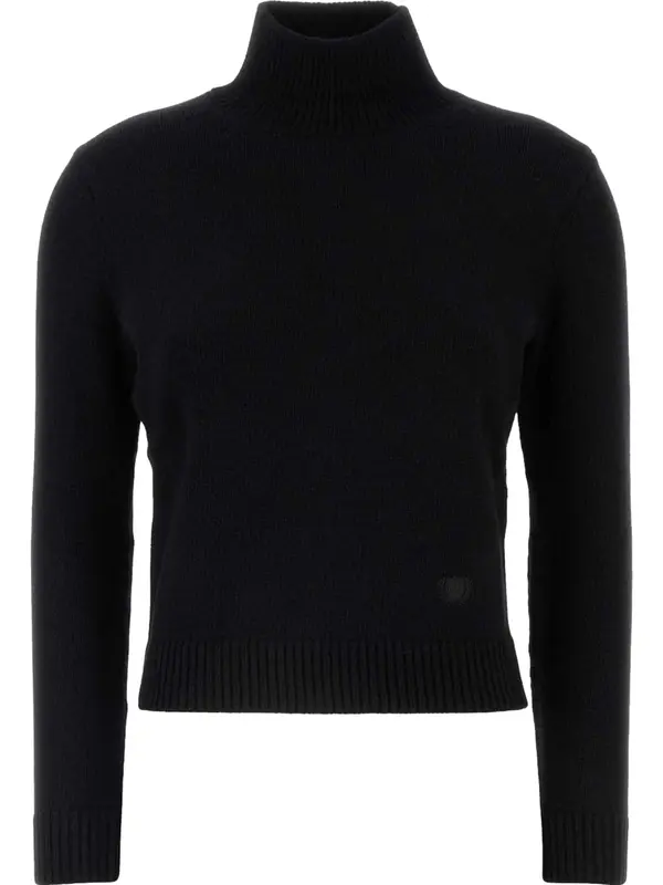 Balenciaga Knitted Jumper - Black