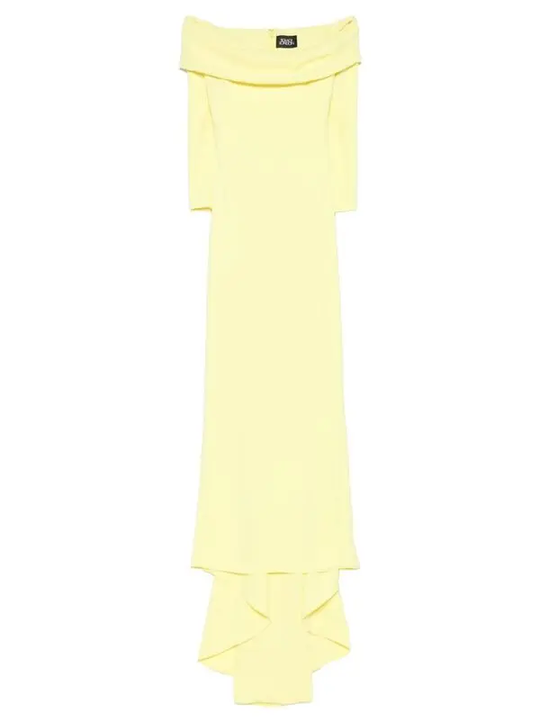 Solace London Lyla Gown - Yellow