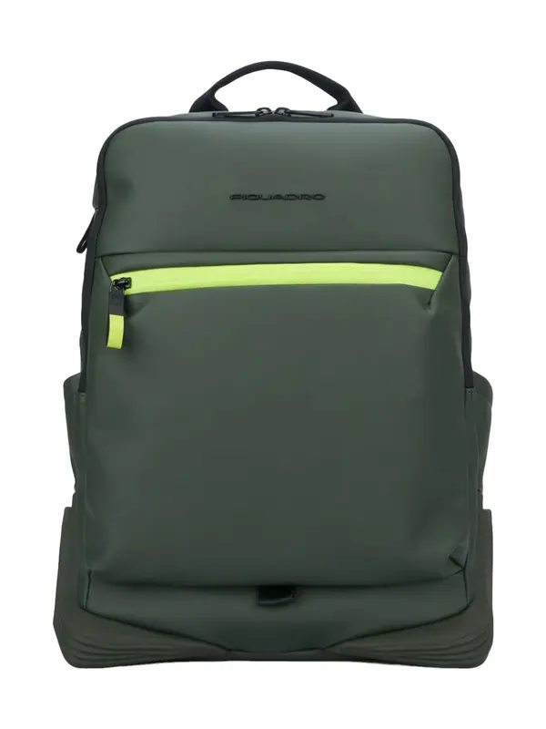 PIQUADRO Water-resistant Backpack - Green