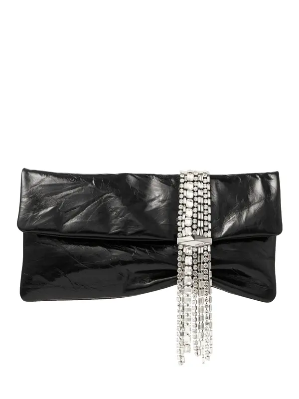 JIMMY CHOO Zandra Clutch - Black