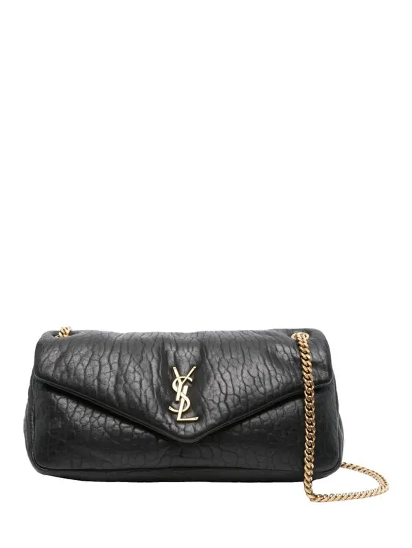 Saint Laurent Medium Calypso Shoulder Bag - Black