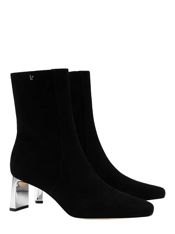 Larroude Alexis Ankle Boots - Black