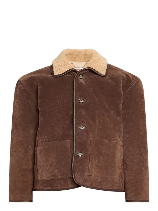 Still Here Townes Suede Jacket - Chocolate Suede