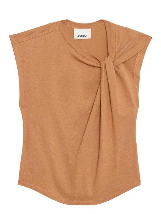 Isabel Marant Nayda T-shirt - Caramel
