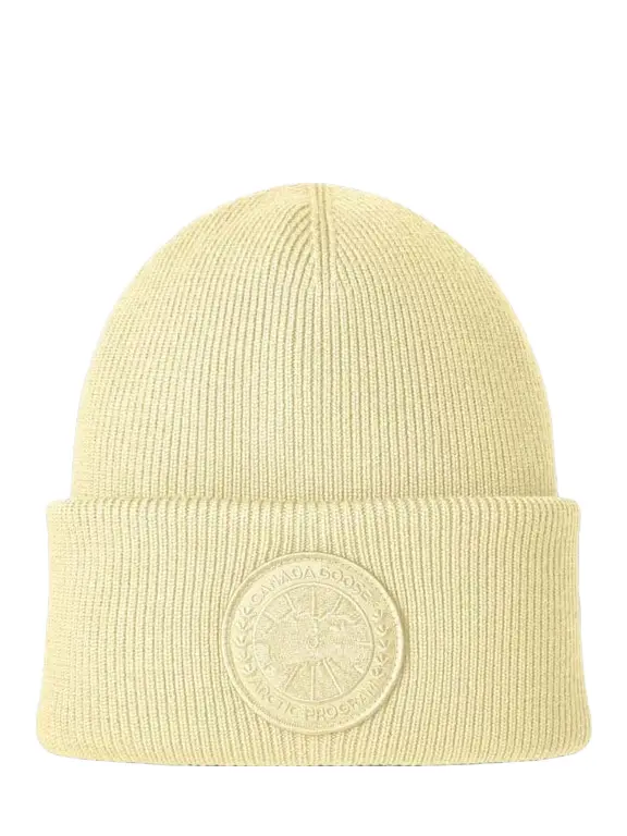 Canada Goose Arctic Toque Garment Dye Beanie - Light Yellow