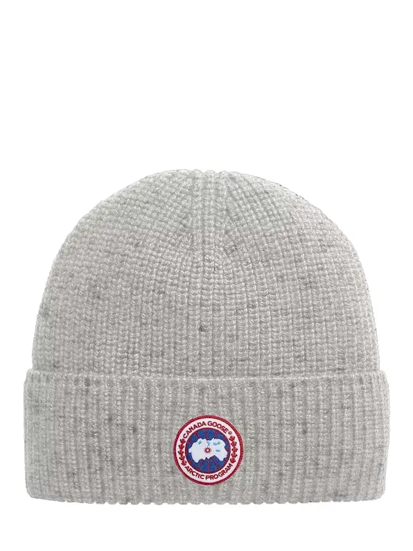 Canada Goose Ribbed Toque Beanie - Mist Grey