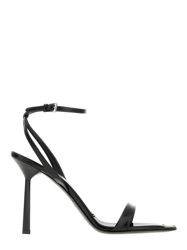 Prada Calf Leather Sandals - Black
