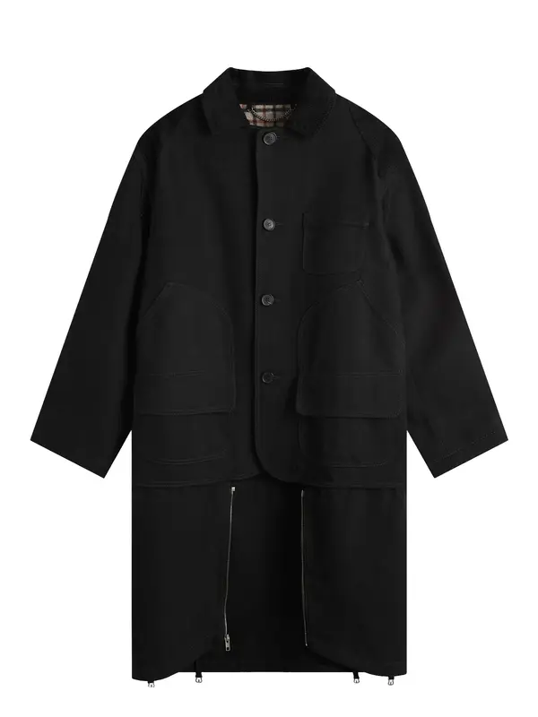 MAISON MARGIELA Two-way Coat - Black