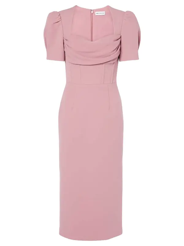 Rebecca Vallance Bridal Elora Midi Dress - Pink