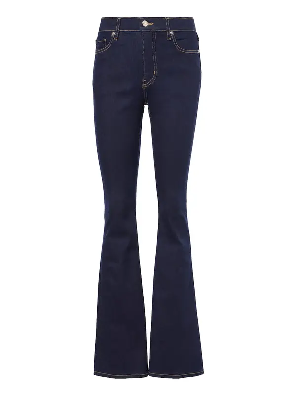 FRAME Le High Flare Jeans - Blue