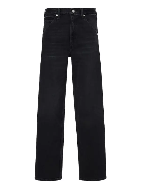 RE/DONE Painter Wide-leg Jeans - Black