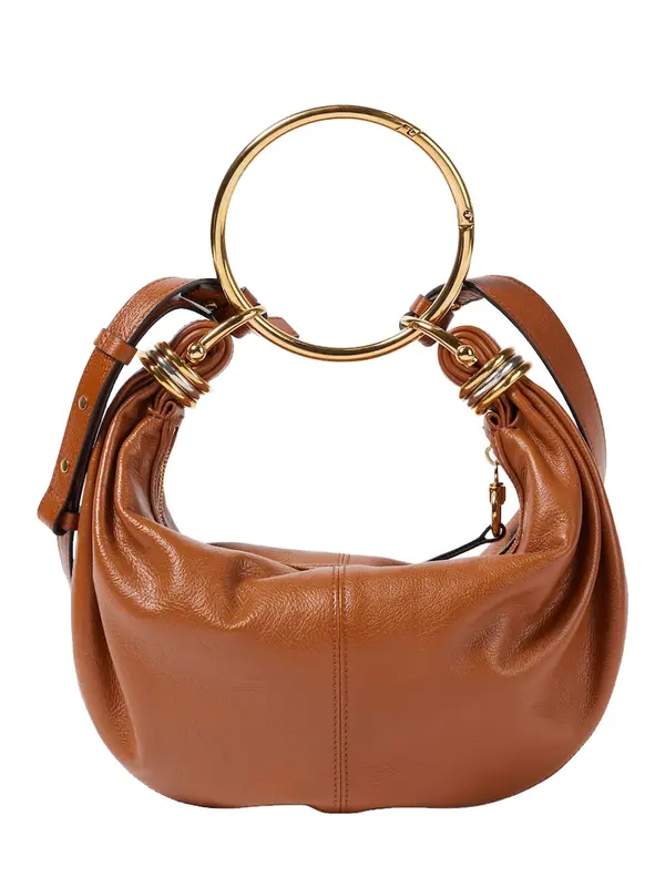 Chloé Small Leather Shoulder Bag - Brown