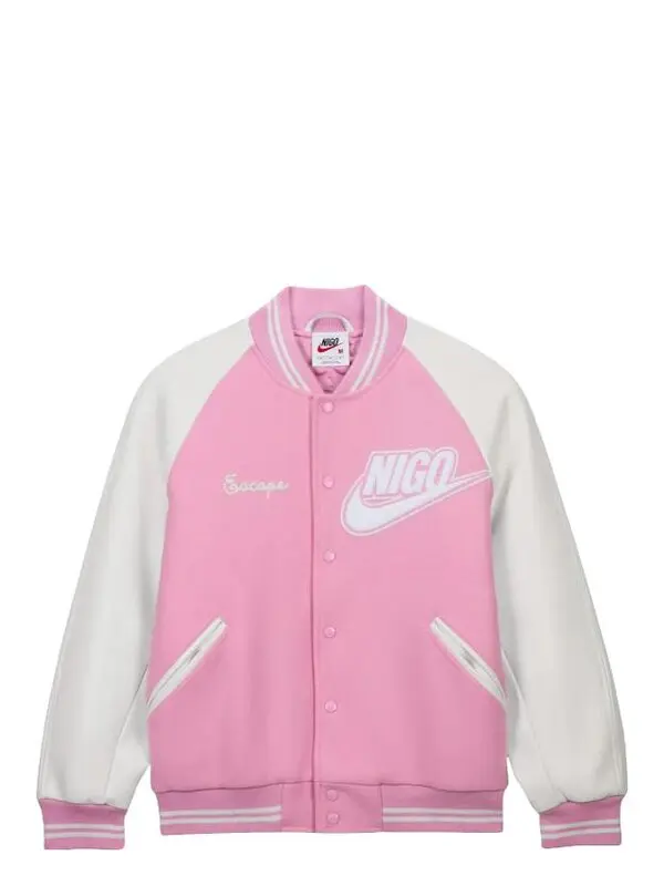 Nike X Nigo Varsity Jacket - Pink