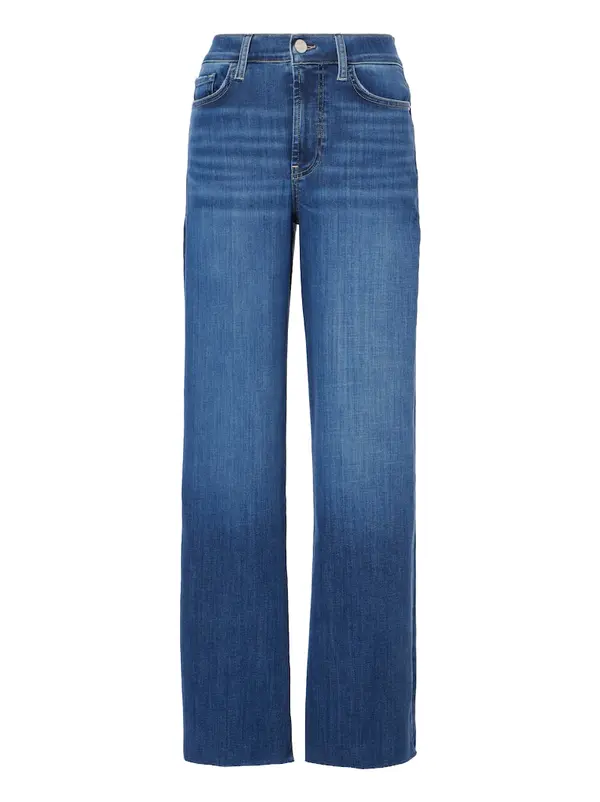 FRAME Le Slim Palazzo Wide-leg Jeans - Blue