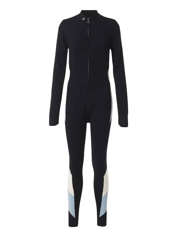 Perfect Moment Cora Wool Jumpsuit - Blue