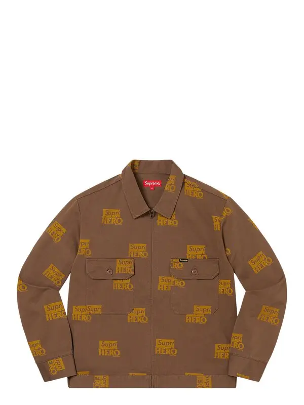 Supreme X Antihero Work Jacket - Brown