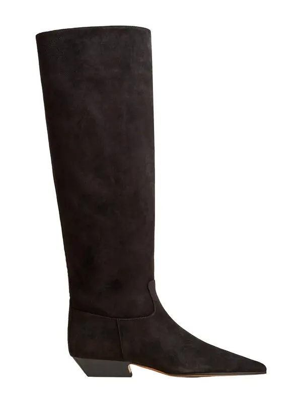Khaite Marfa Knee-high Boots - Black