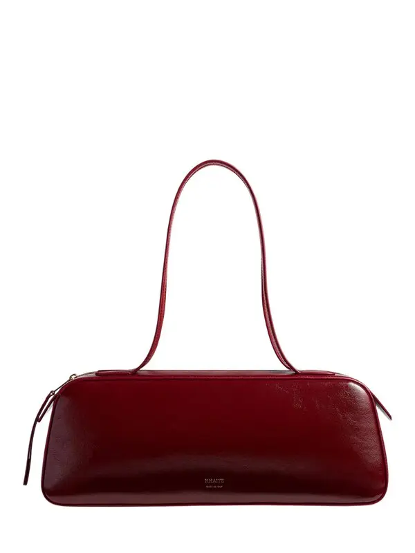 Khaite Simona Shoulder Bag - Oxblood