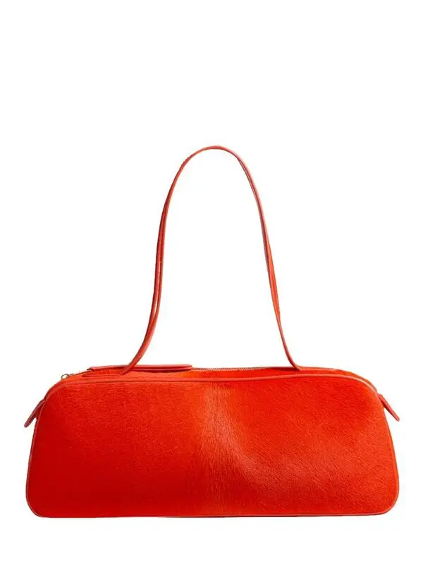 Khaite Simona Shoulder Bag - Persimmon